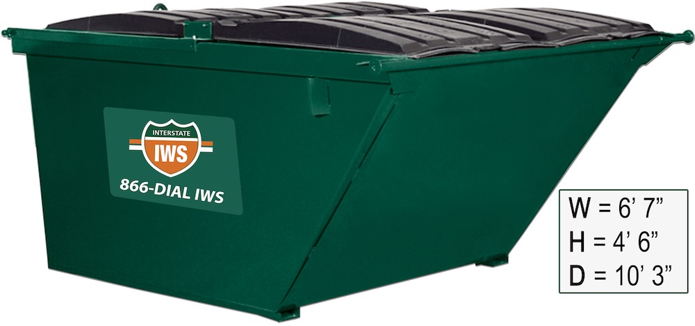 IWS-6Yard-Rear-Load-Container | Interstate Waste Services