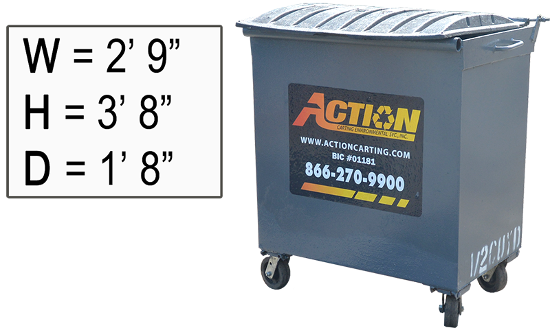Action-0.5Yard-Pipe-Style-Container | Interstate Waste Services