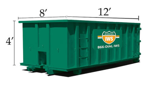 Temporary Open-Top Roll-Off Dumpster Rental | Interstate Waste Services